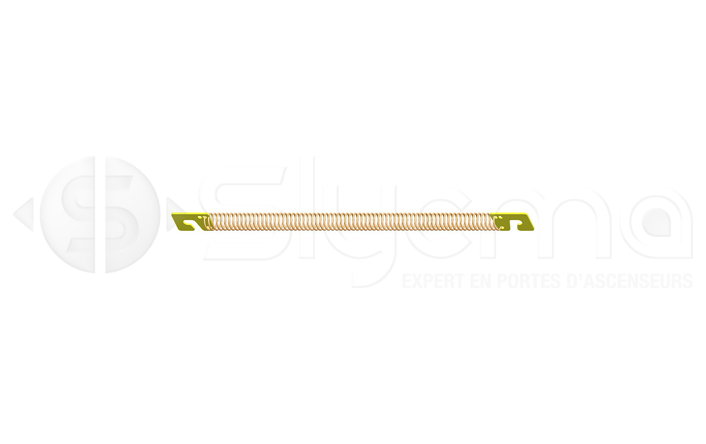 Ressort de rappel assemblé